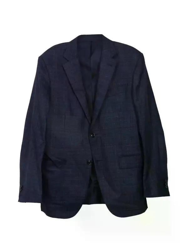 Ermenegildo Zegna Plaid Single-breasted Blazer