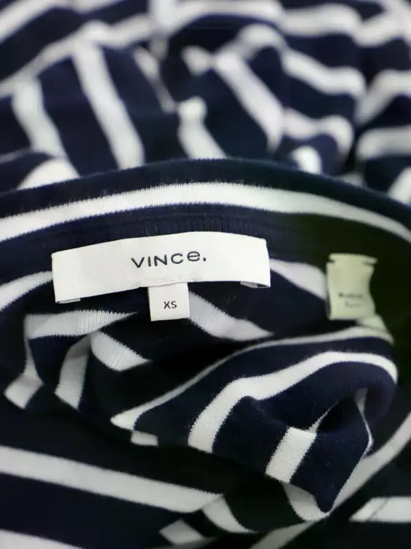 Vince Striped Long-sleeve Top