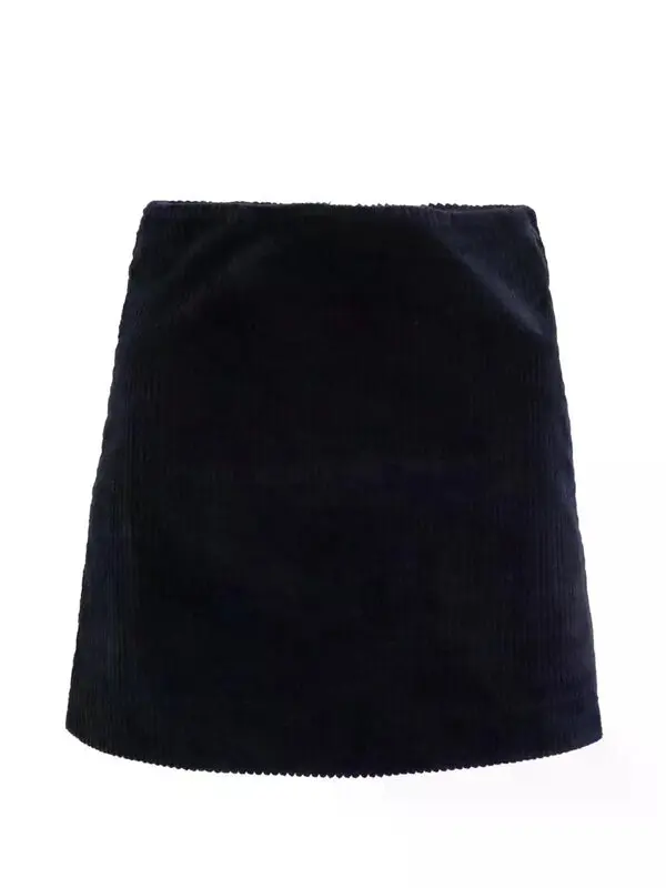 GANNI Corduroy Mini Skirt