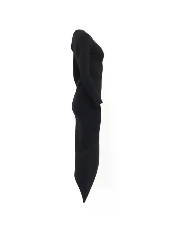 ALEXANDER WANG Asymmetric Midi Dress