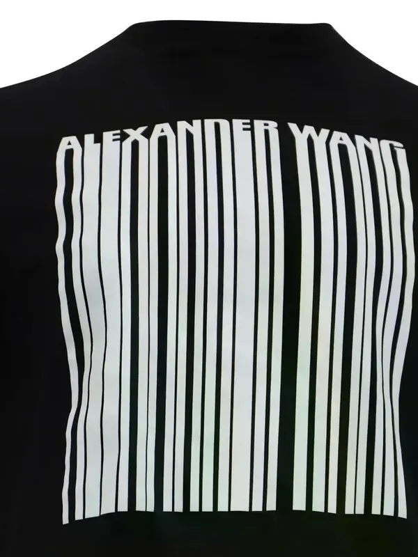 ALEXANDER WANG Barcode Short-sleeve T-shirt