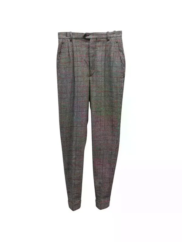 ISABEL MARANT VINTAGE Check-pattern Trousers