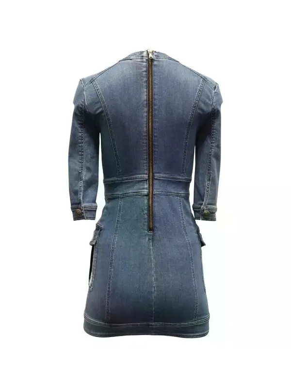Pierre Balmain Vintage Denim Mini Dress