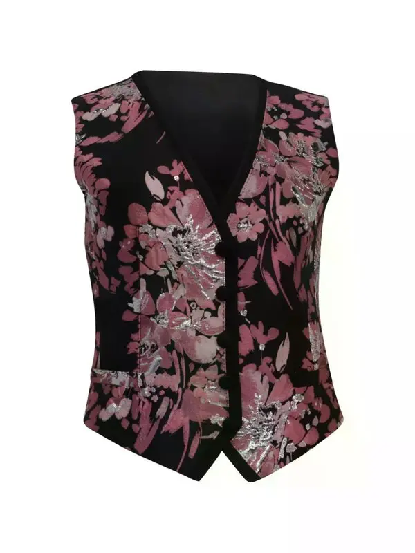 Dolce & Gabbana Brocade Floral Waistcoat