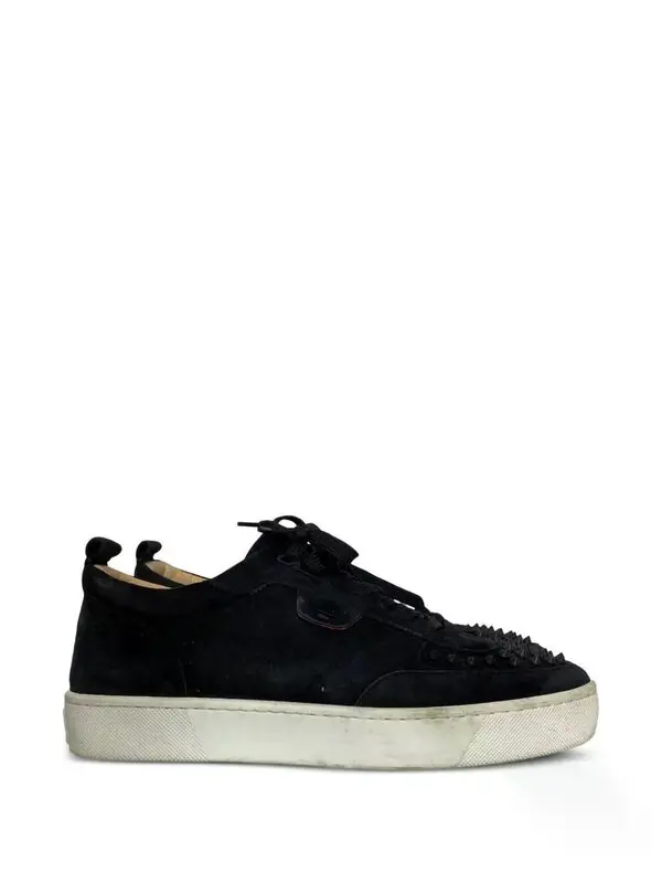 CHRISTIAN LOUBOUTIN Happyrui Spikes Suede Sneakers