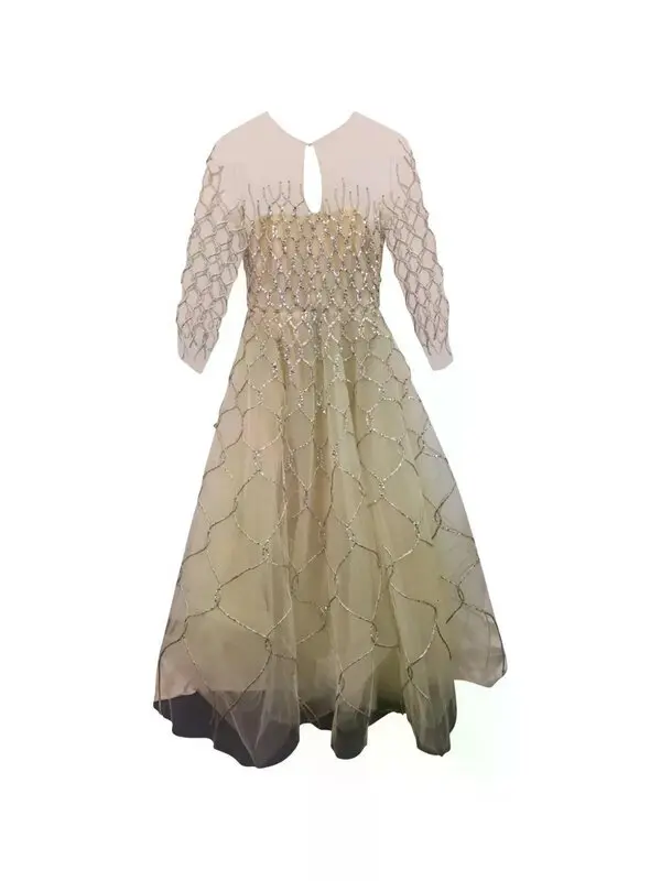 Oscar De La Renta Quarter-sleeve Dress