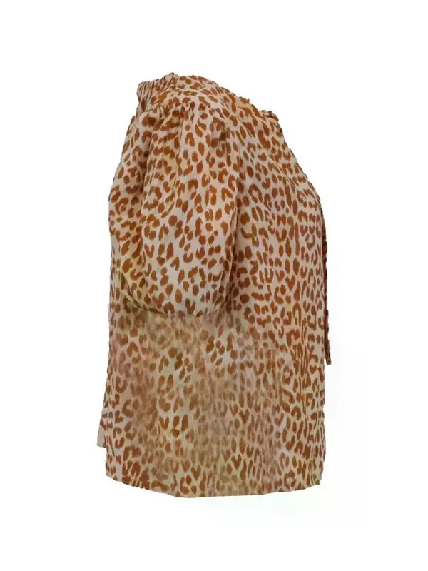 Ulla Johnson Isolda Animal-print Blouse