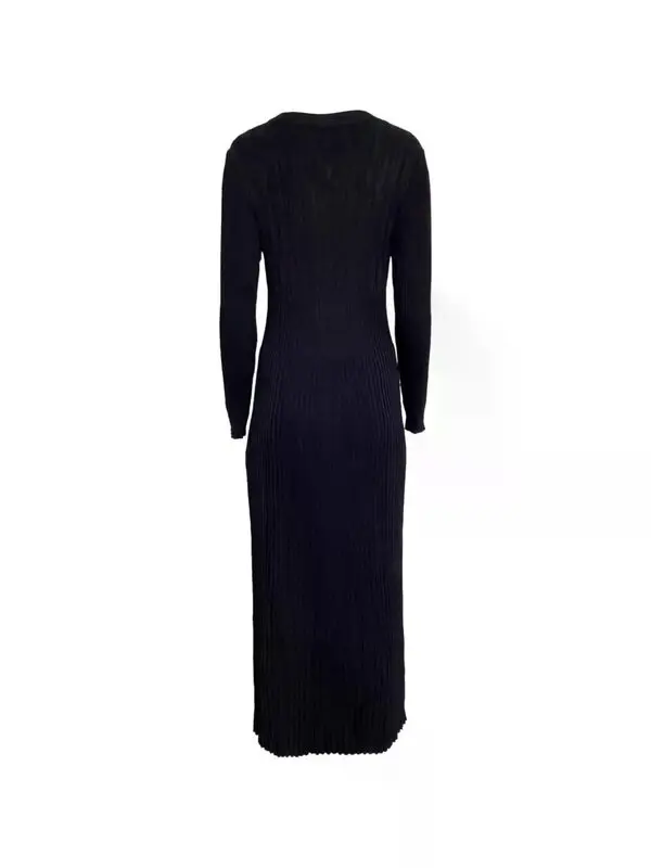 Max Mara Long-sleeves Knit Maxi Dress