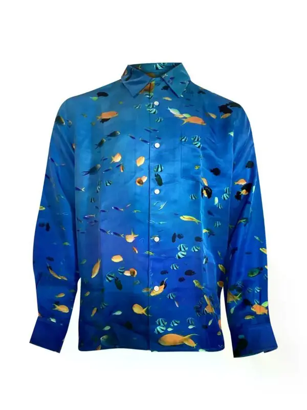 Loewe Fish-print Shirt
