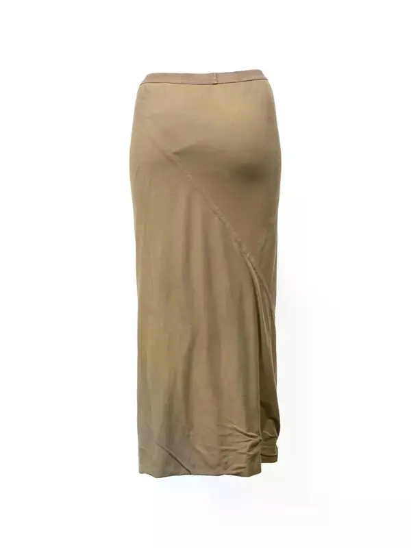 Rick Owens Fitted Midi Skirt