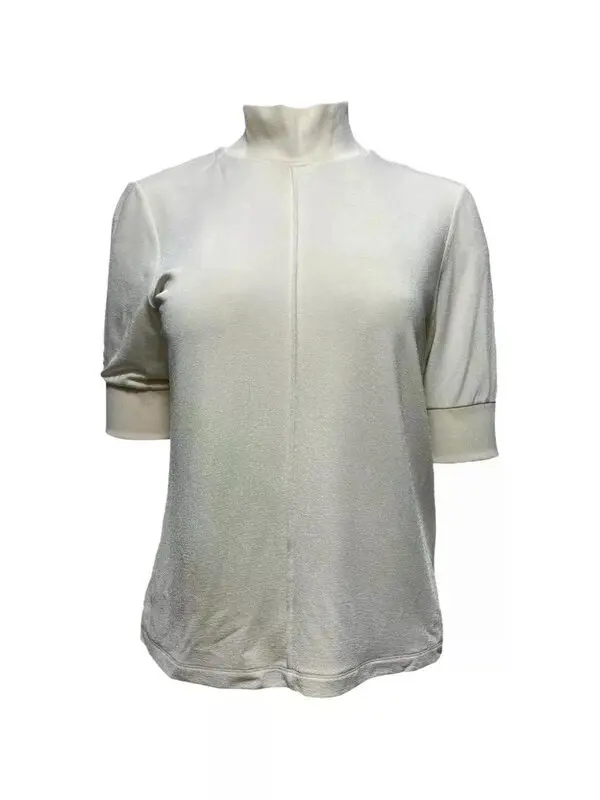 Khaite Turtleneck Short Sleeve Top
