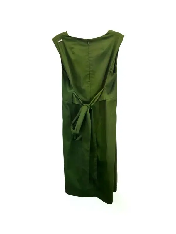 Max Mara V-neck Midi Dress