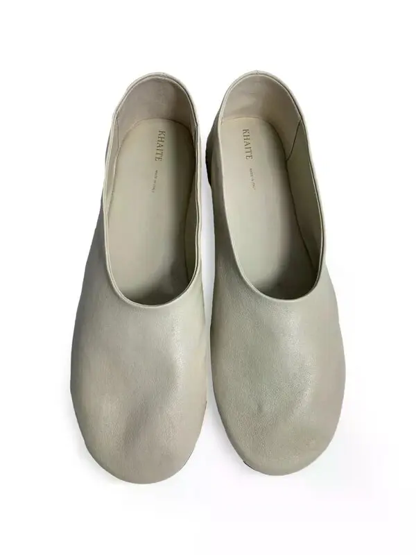 Khaite Marcy Round-toe Ballet Flats
