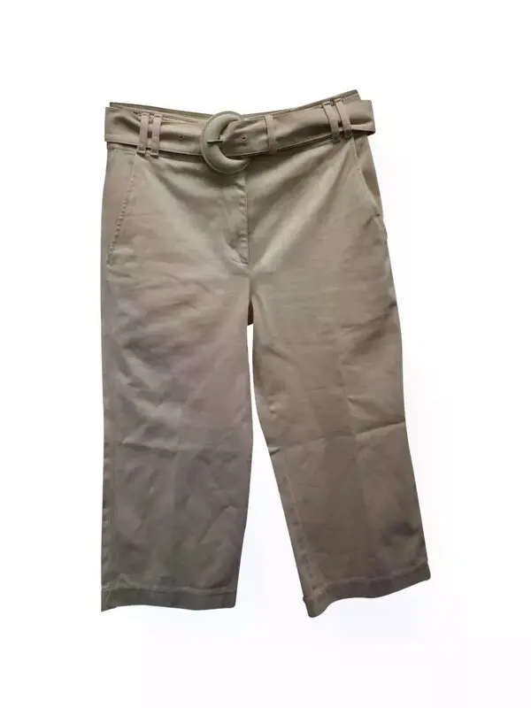 Proenza Schouler Belted Cotton Trousers