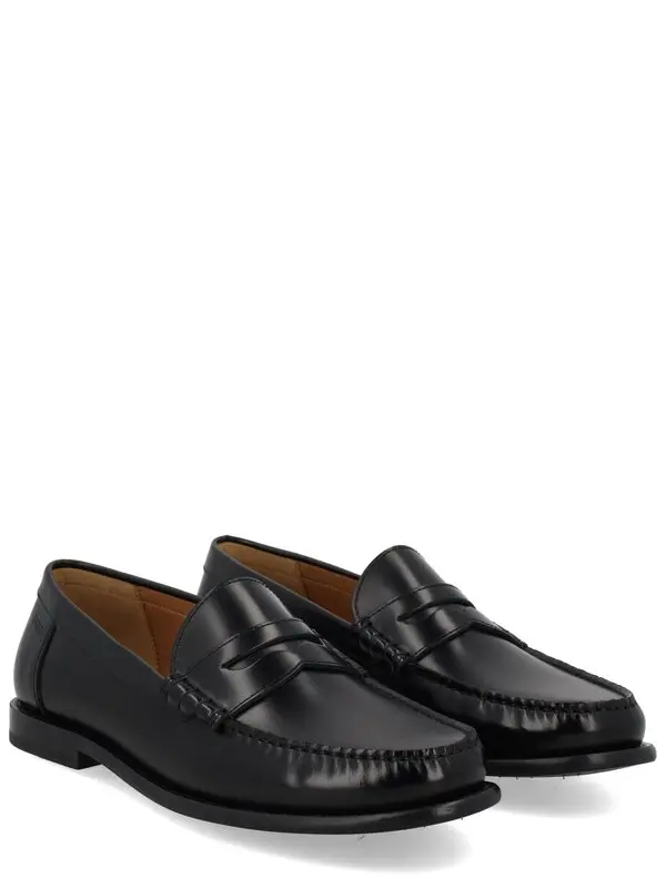 BOSS Leather Loafer