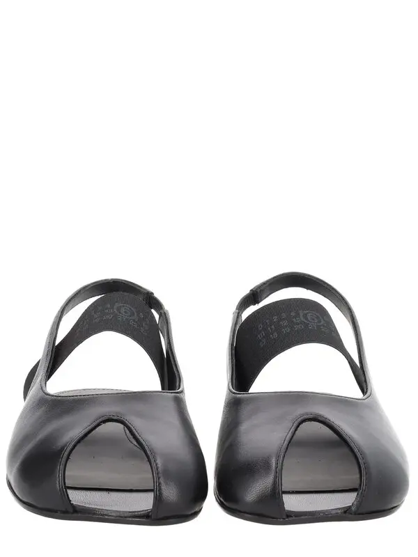MAISON MARGIELA Anatomical Slingback Sandal - Black