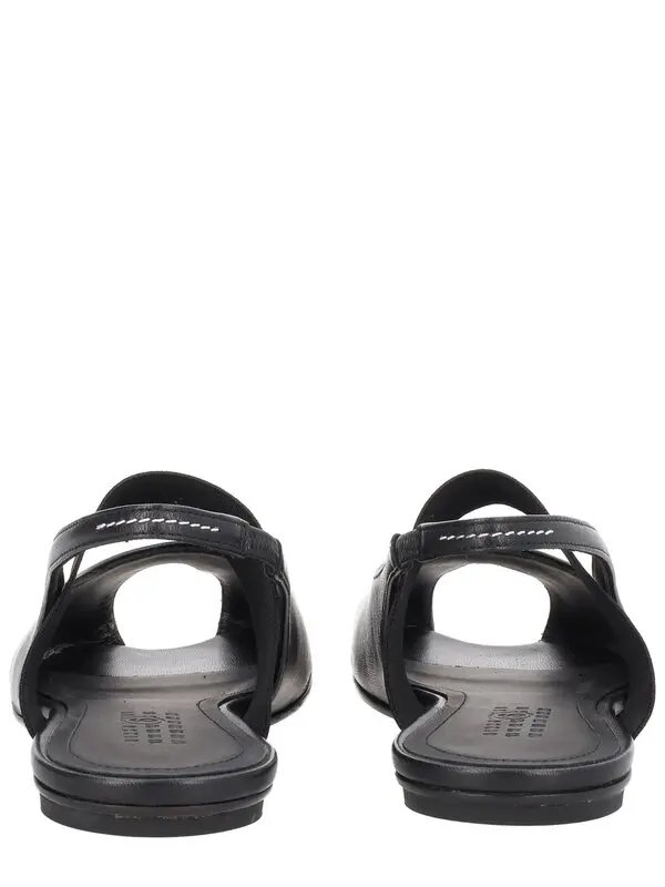 MAISON MARGIELA Anatomical Slingback Sandal - Black