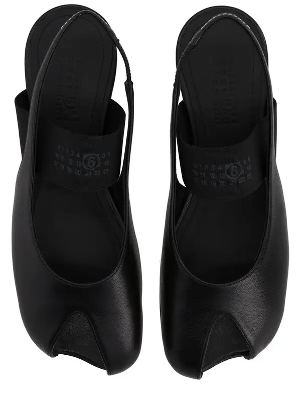 MAISON MARGIELA Anatomical Slingback Sandal - Black
