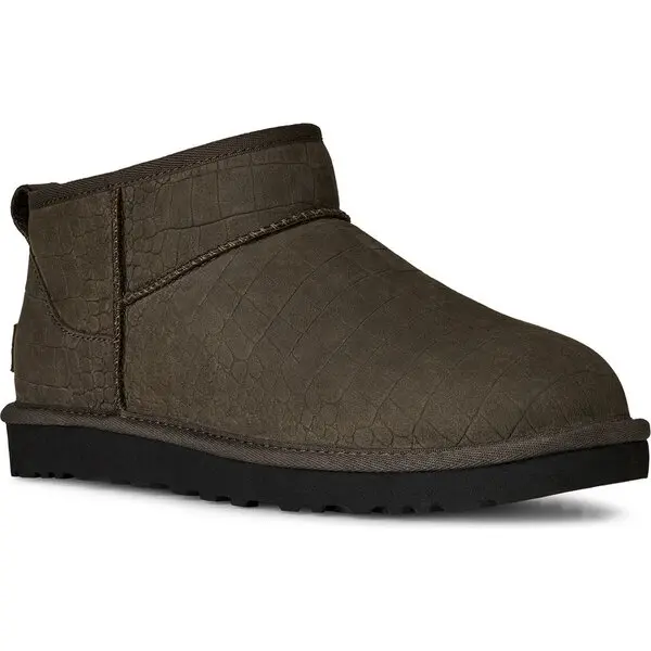 UGG Classic Embossed Genuine Shearling Lined Boots