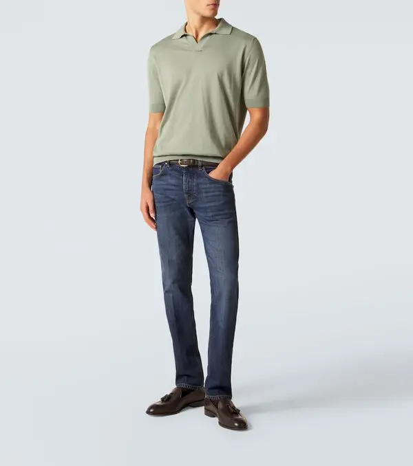 LARDINI Slim Fit Jeans