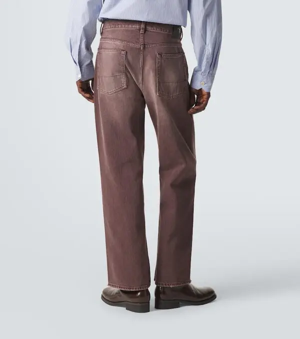 Our Legacy Third Cut Straight Jeans - Brown