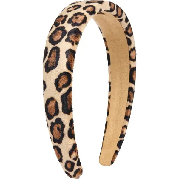 Tasha Printed Headband - Leopard