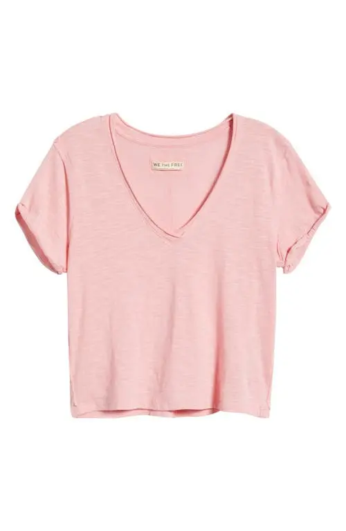 Free People Take Two T-shirt - Rose Oil