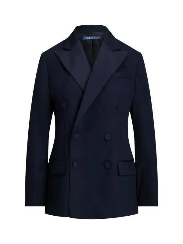 Polo Ralph Lauren Wool Blazer With Logo