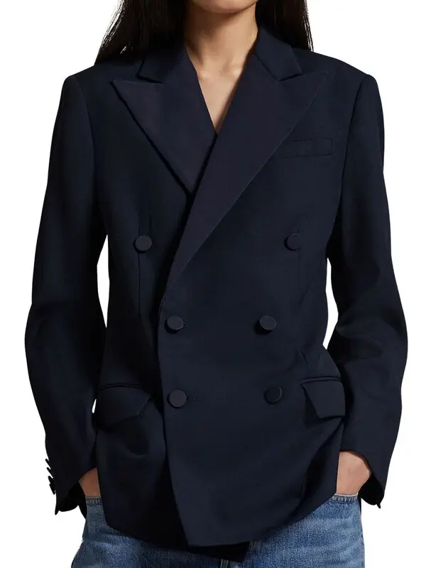 Polo Ralph Lauren Wool Blazer With Logo