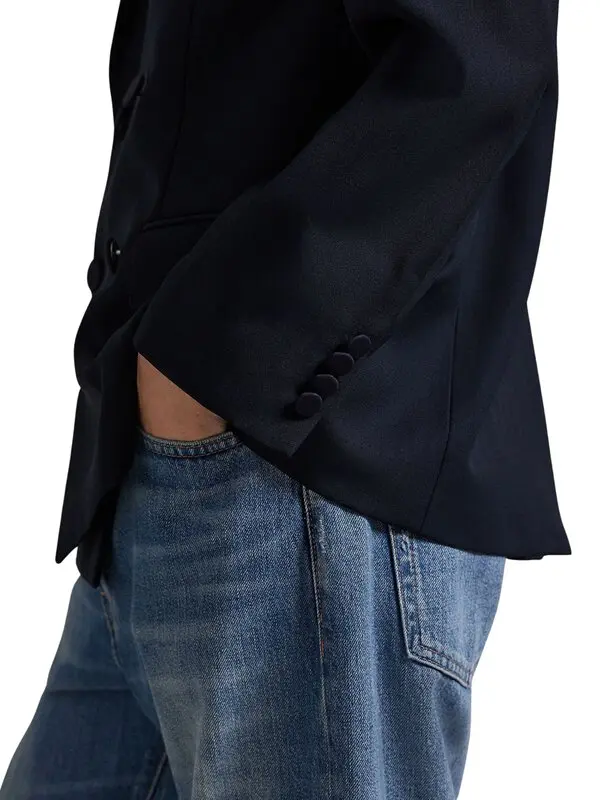 Polo Ralph Lauren Wool Blazer With Logo