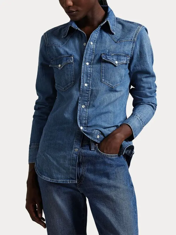 Polo Ralph Lauren Denim Shirt With Pockets