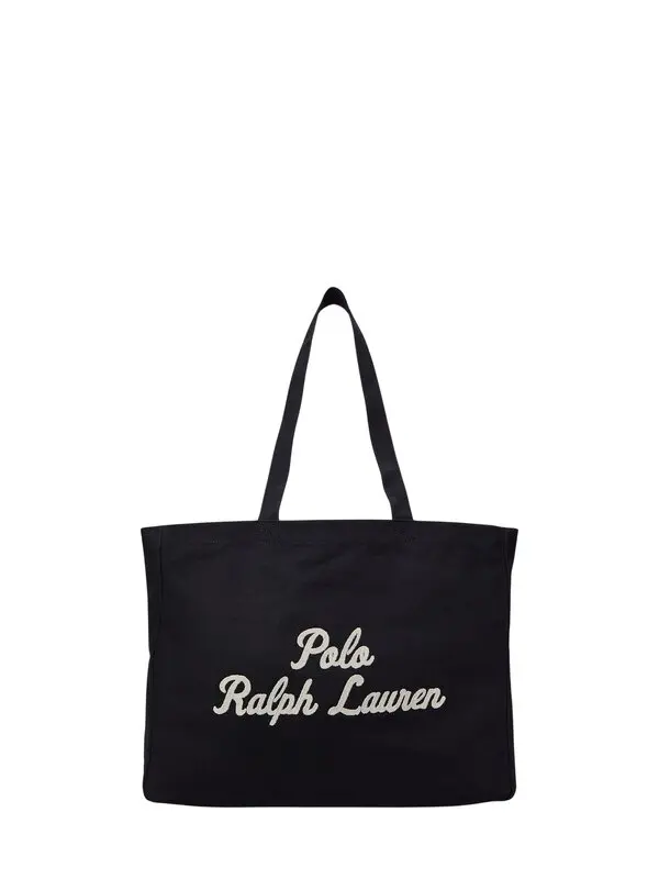 Polo Ralph Lauren Printed Shopping Bag - Black