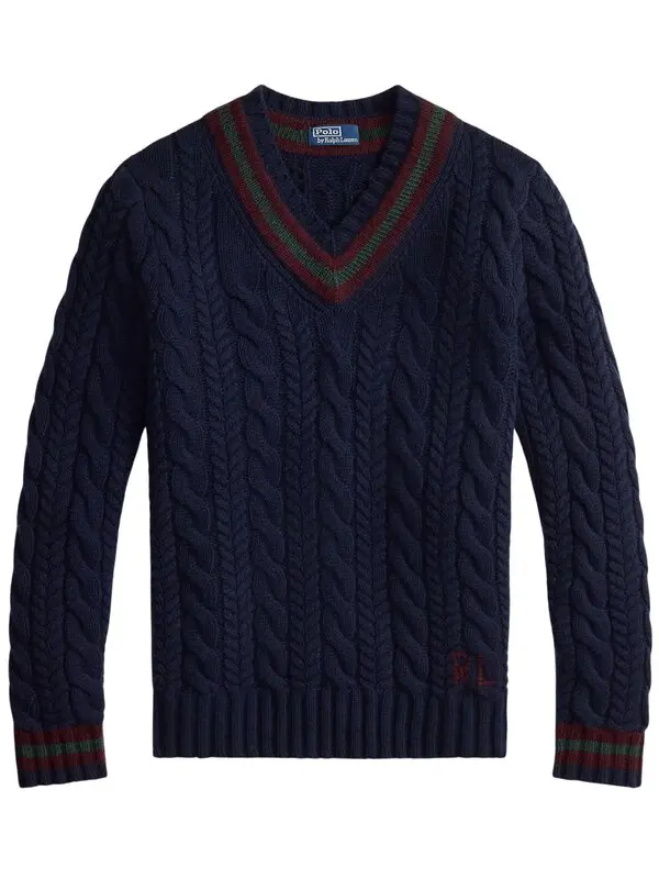 Polo Ralph Lauren V-neck Logo Sweater