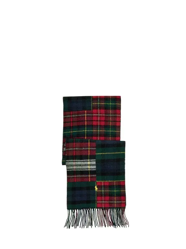 Polo Ralph Lauren Scarf With Logo - Red