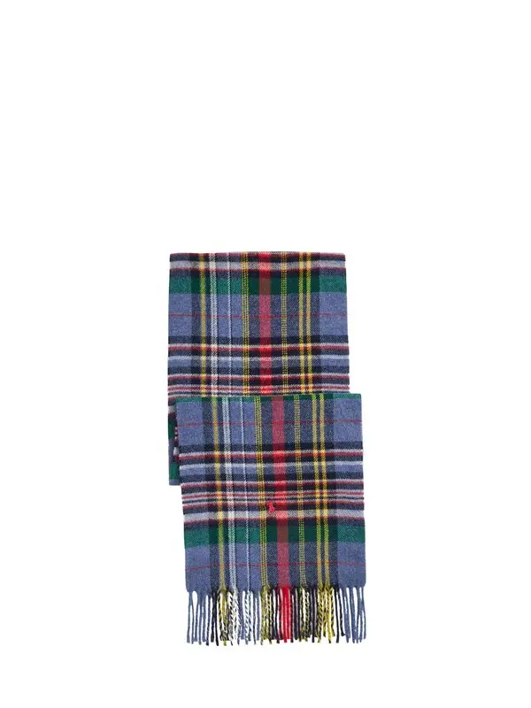 Polo Ralph Lauren Scarf With Logo - Blue