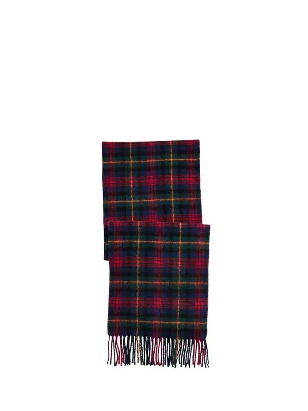 Polo Ralph Lauren Scarf With Logo - Red