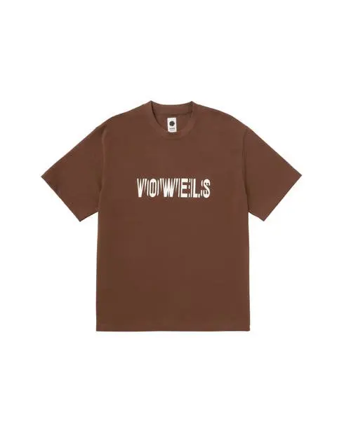 VOWELS Vibration Tee - Brown