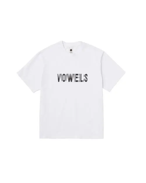 VOWELS Vibration Tee - White