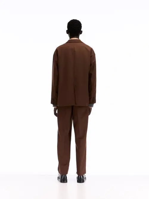 VOWELS Suit Jacket - Brown
