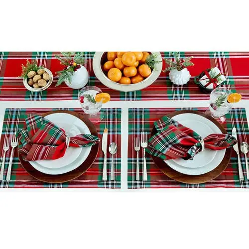 Solino Home Linen Placemats Set Of 4, 14 X 19 Inch For Dining Table