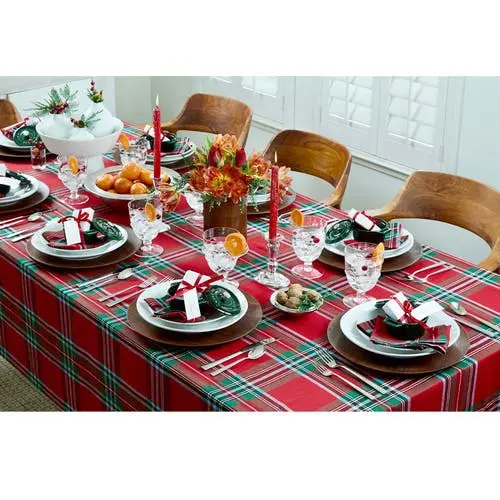 Solino Home Linen Placemats Set Of 4, 14 X 19 Inch For Dining Table