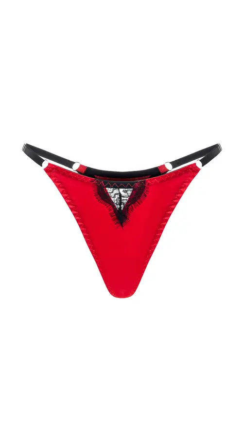 MERS SILK Hera Thongsilk & Lace G-string
