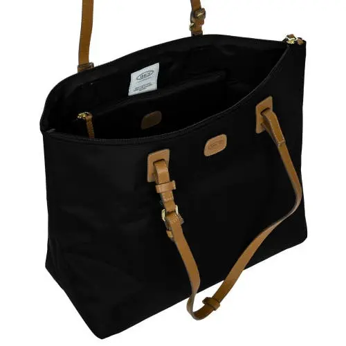 Bric'S X-travel Expandable Crossbody Bag - Black