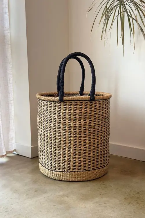 MBARE Laundry Hamper - Vertical Stripe