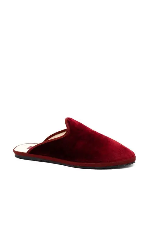 GONDOLINA SHOES Venetian Sabot Mules - San Marco Red