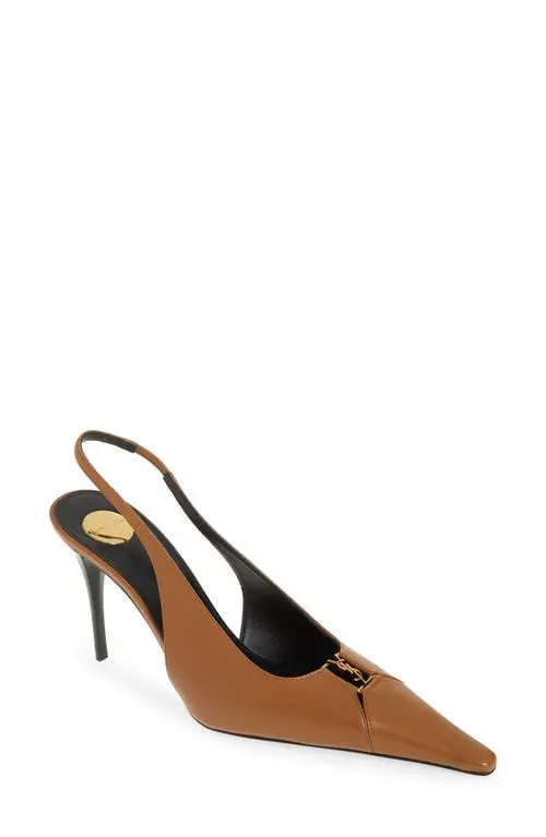 Saint Laurent Babylone Slingback Pumps