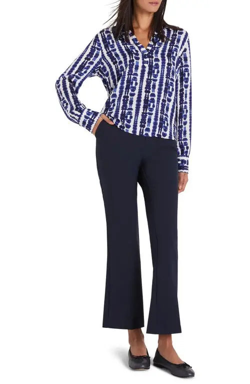 NIC+ZOE Shibori Stripe Pullover Top
