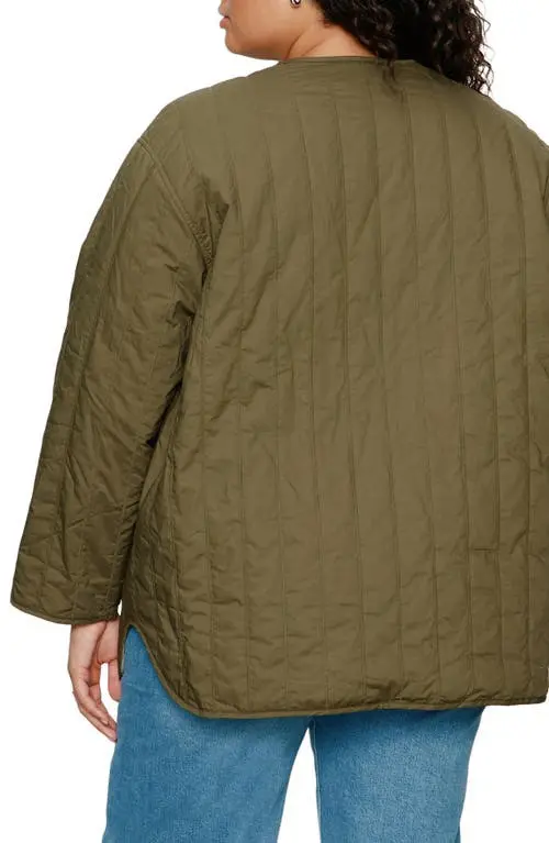 Sanctuary Reversible Quilted Jacket - Kalamata Green
