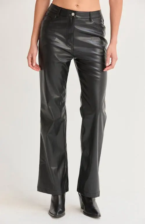 CRESCENT Faux Leather Pants