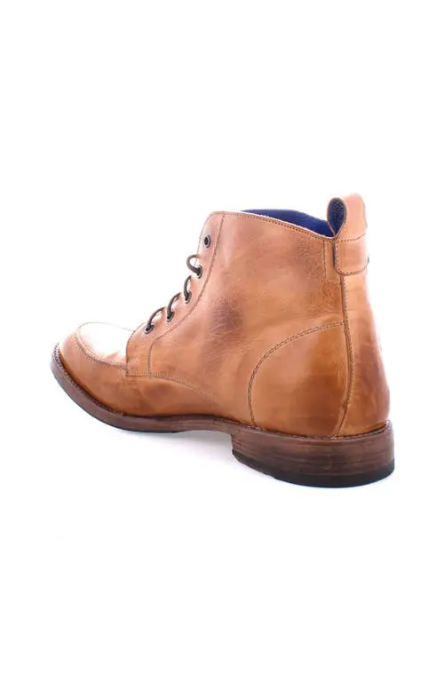 Bed Stu Moc-toe Ankle Boots - Tan Rustic